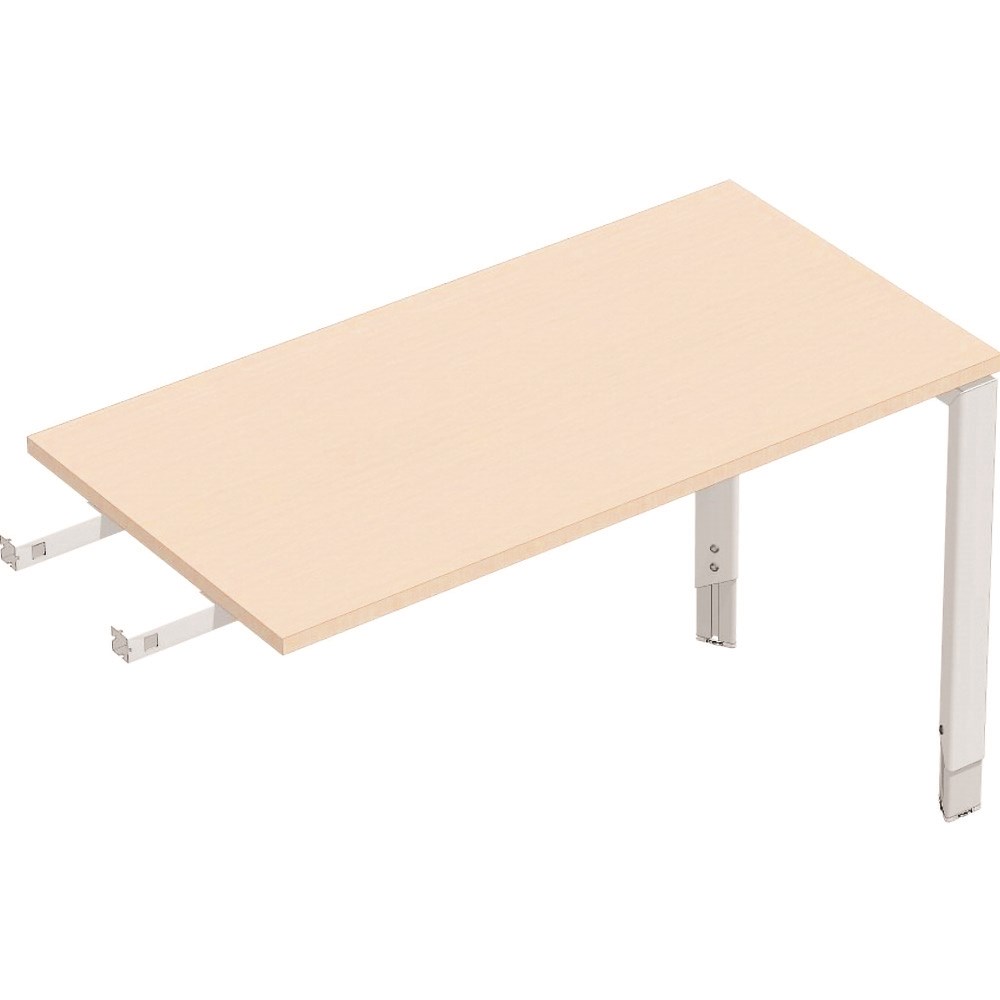 Office Furniture - Sylex Oblique Return 1200W x 600D x 650-900mmH Snow ...
