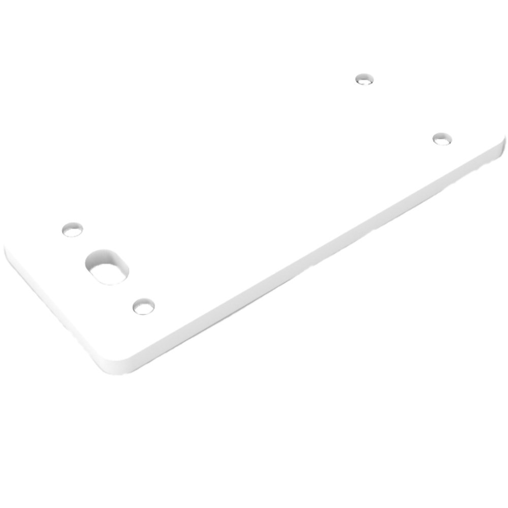 Office Furniture - Rapidline SHUSH30+ Screen L Shaped Screw Plate White ...