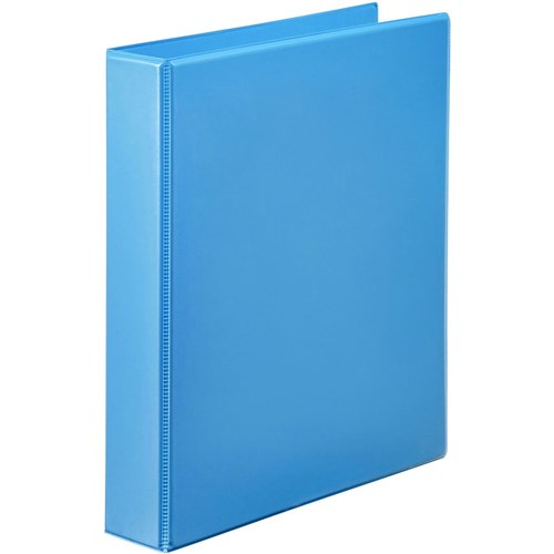 Binders & Folders - MARBIG CLEARVIEW INSERT BINDER A4 2D RING 25MM MARINE - Office Mart