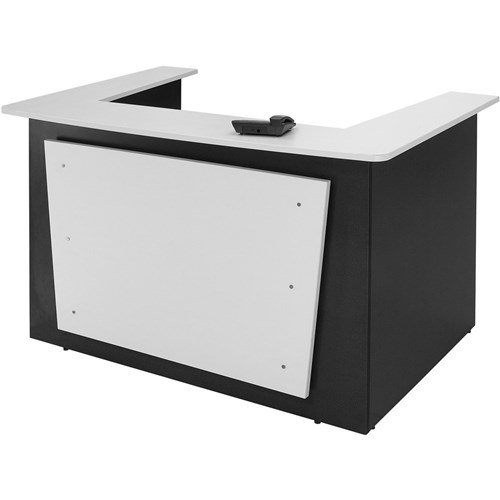 Office Furniture - LOGAN RECEPTION COUNTER 1800x1090mm - Office Mart
