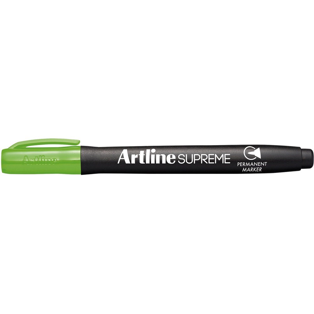Markers & Highlighters - ARTLINE SUPREME MARKERS Permanent Lime Green ...