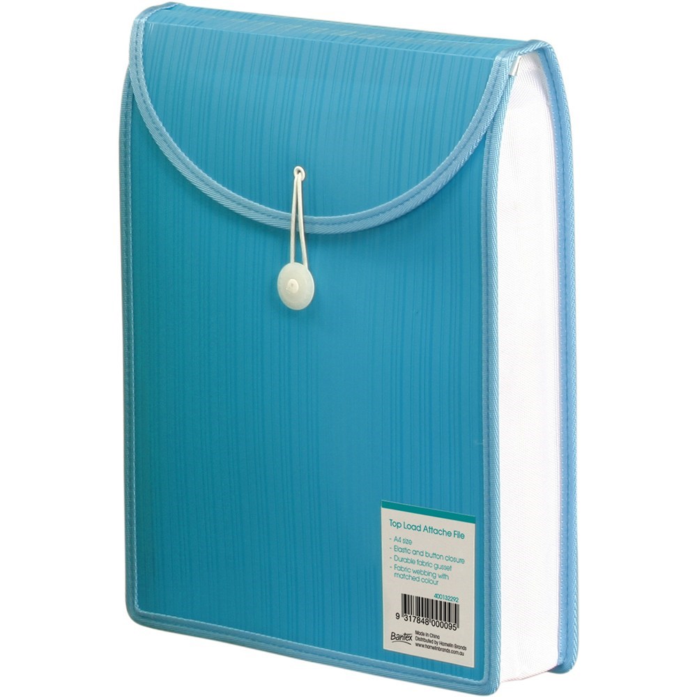 Files - FOLDERMATE BARKODE TOP LOAD A4 Attache file Aqua - Office Mart