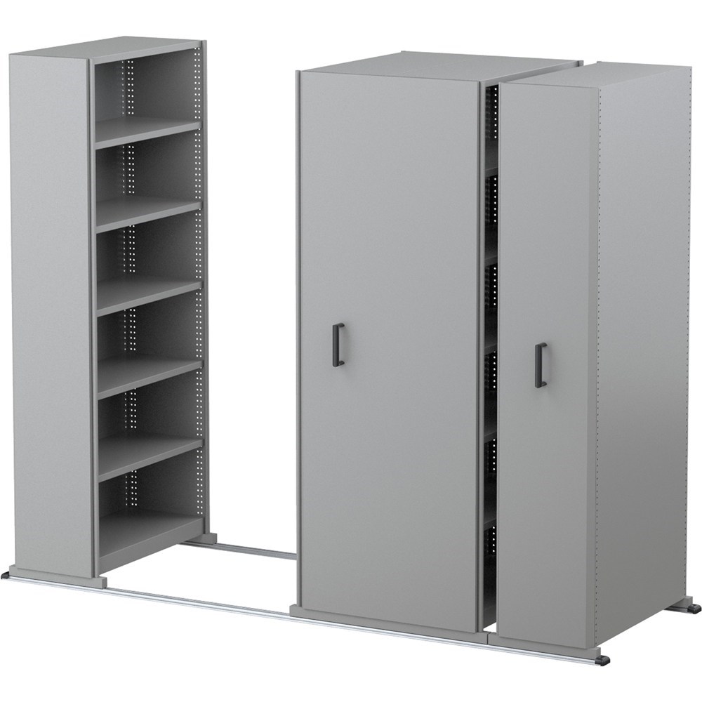 Storage - APC EZI-SLIDE AISLE SAVER 5 Shelves/Bay Silver Grey ...