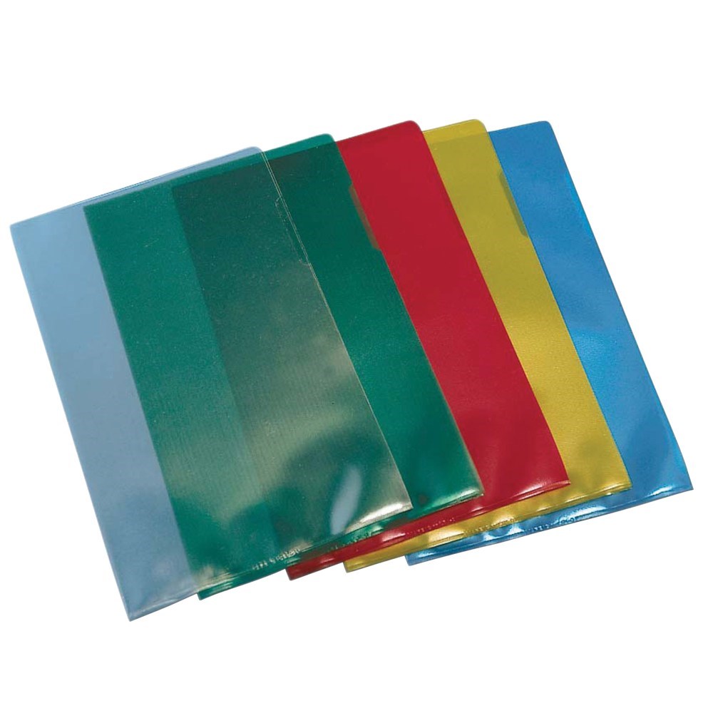 Files - FILE A4 LETTER POLY CLEAR ***EACH*** 100 MICRON - Office Mart