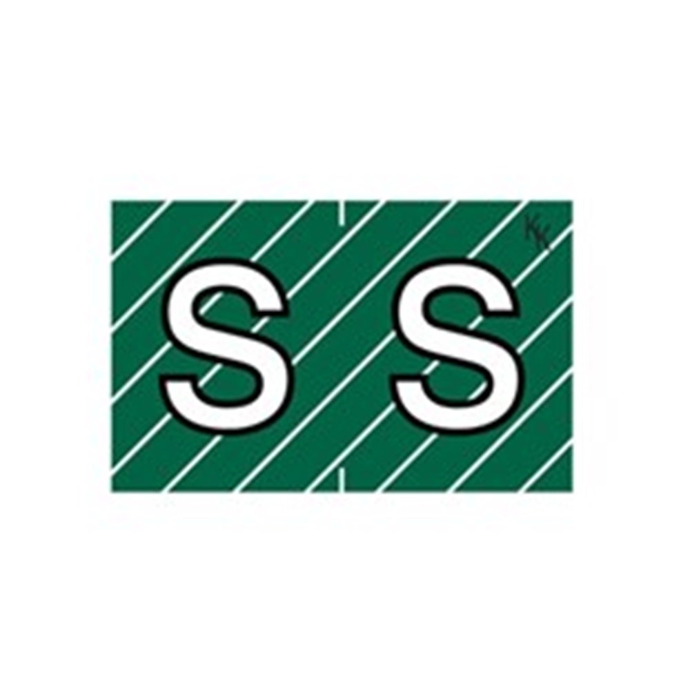 Filing & Storage - ALPHA SIDE TAB LABELS "S" 12MM 40 LABELS P/SHEET ...